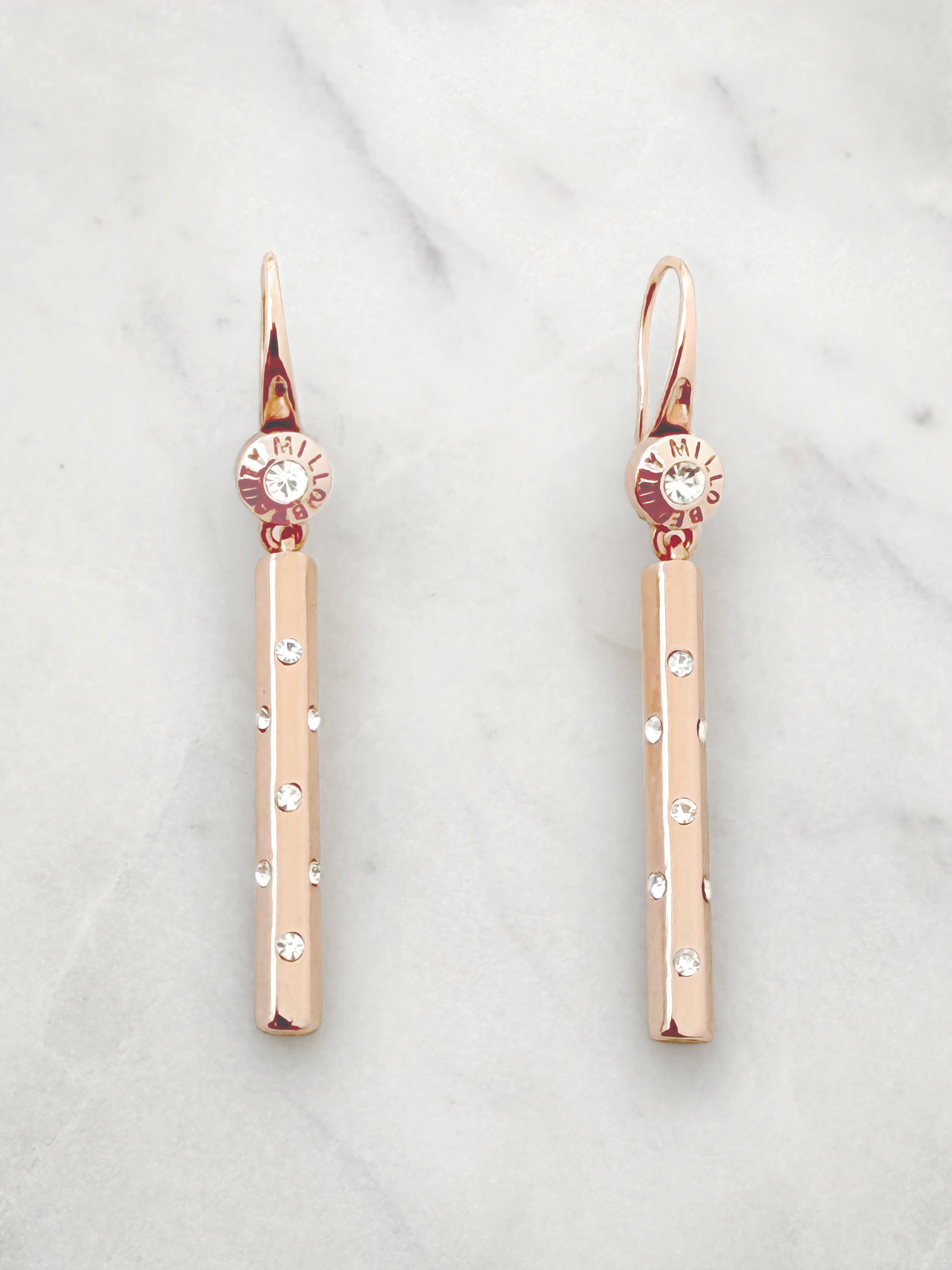 Nighty Earrings, in Rose – Millo Beauty