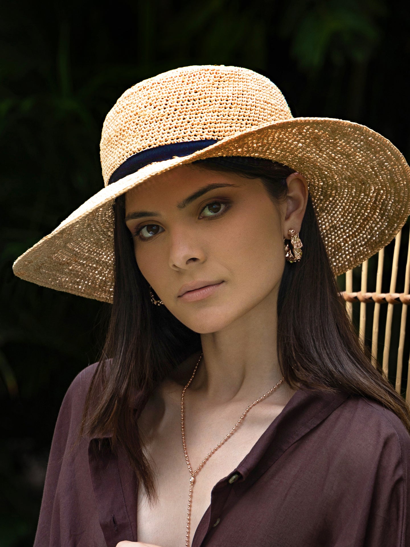 Natural Raffia Hat – Millo Beauty