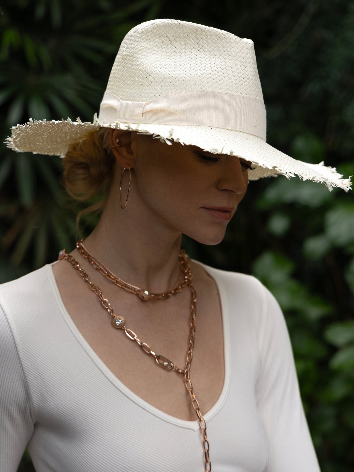 Safari Hat, White – Millo Beauty